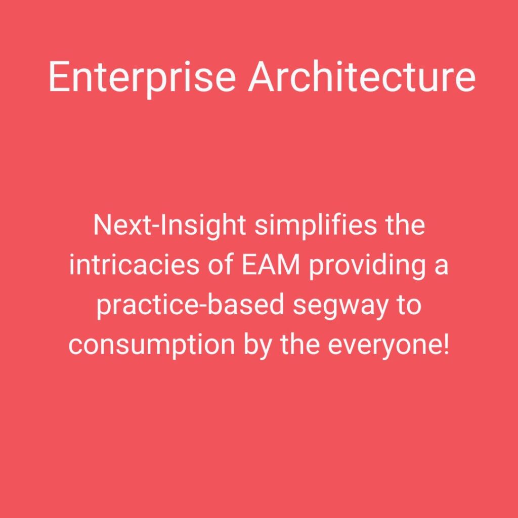 Next-Insight | Modern Enterprise Architecture Management Tool